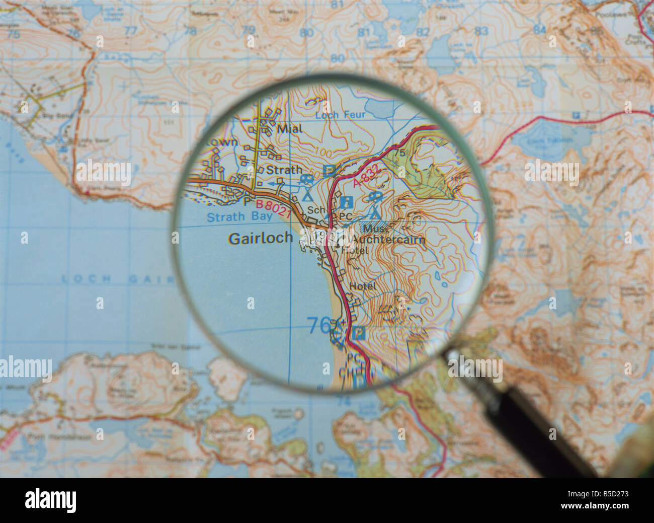 Surrey map hi-res stock photography and images - Alamy