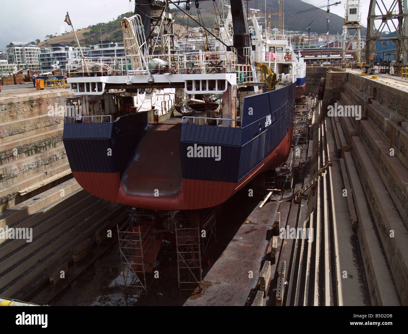 South Africa, Cape Town, shipyard Stock Photo - Alamy