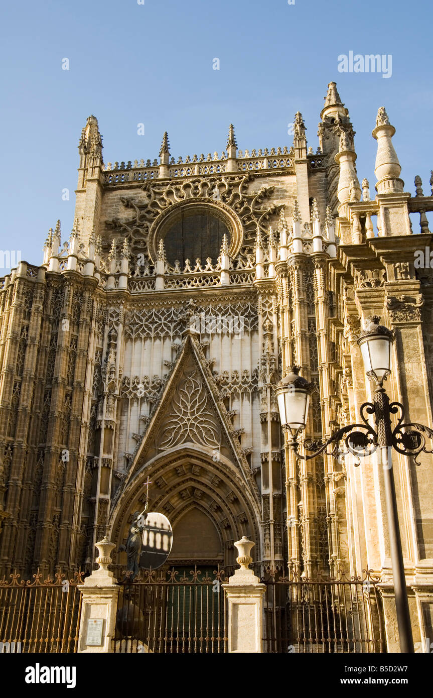 Seville Cathedral, UNESCO World Heritage Site, Santa Cruz district ...