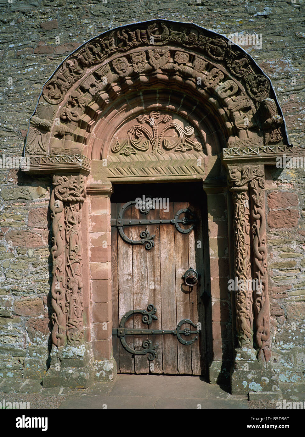 Kilpeck church, Herefordshire, England, Europe Stock Photo - Alamy