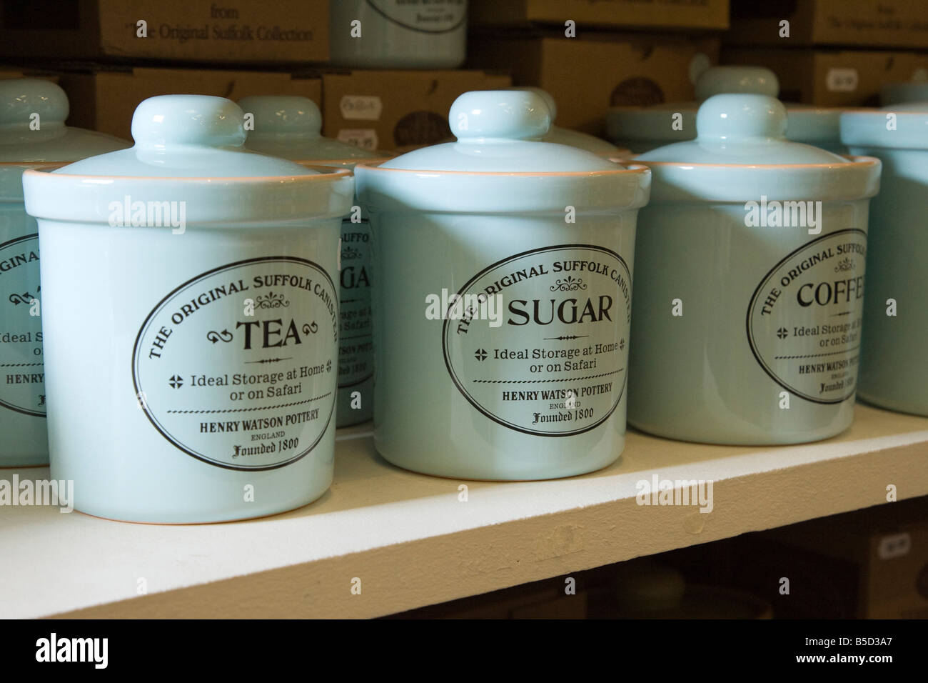 earthenware pottery at Henry Watson Potteries at Wattisfield in Suffolk ...