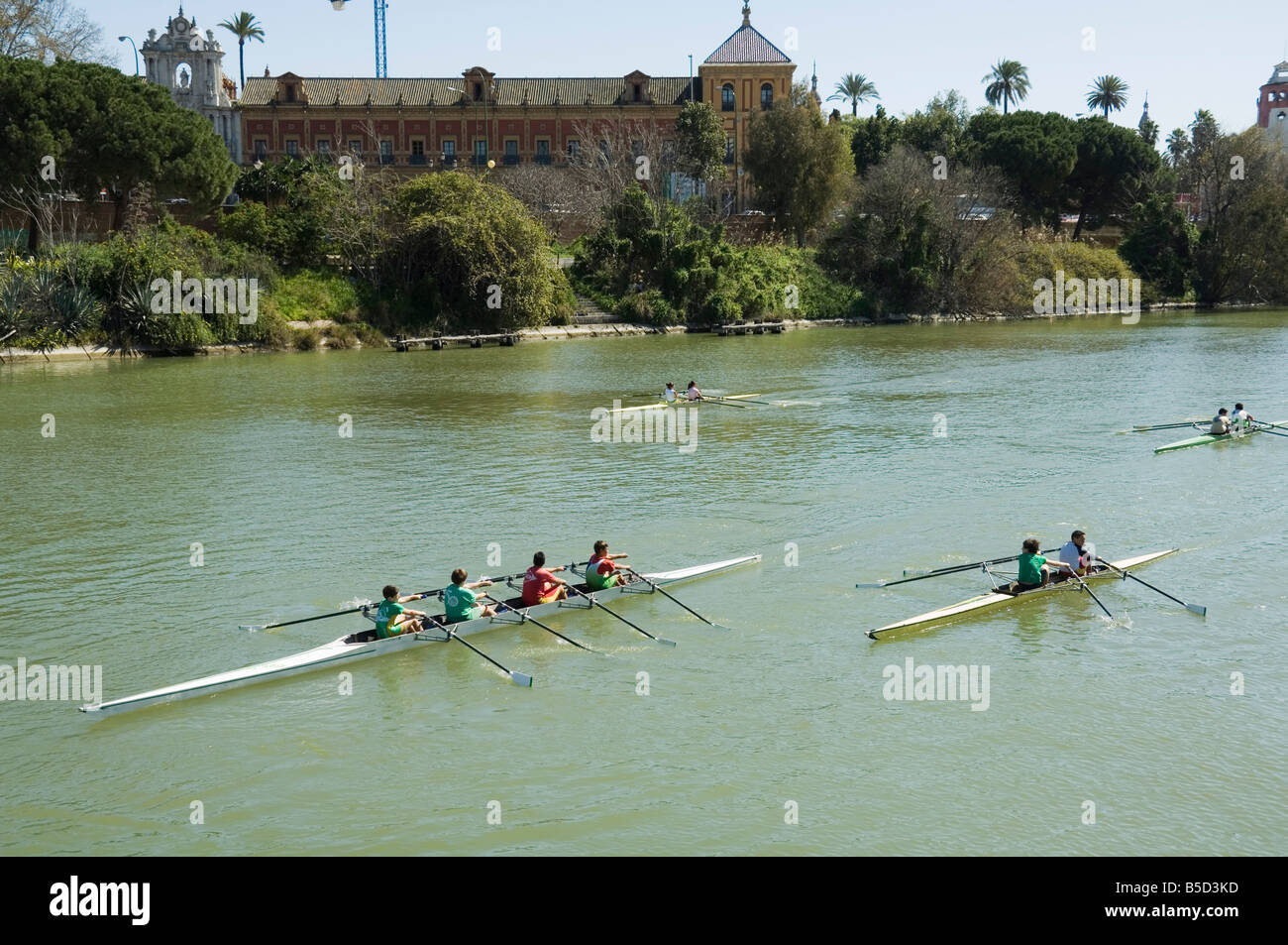 Seville spain rowing on river hi-res stock photography and images - Alamy