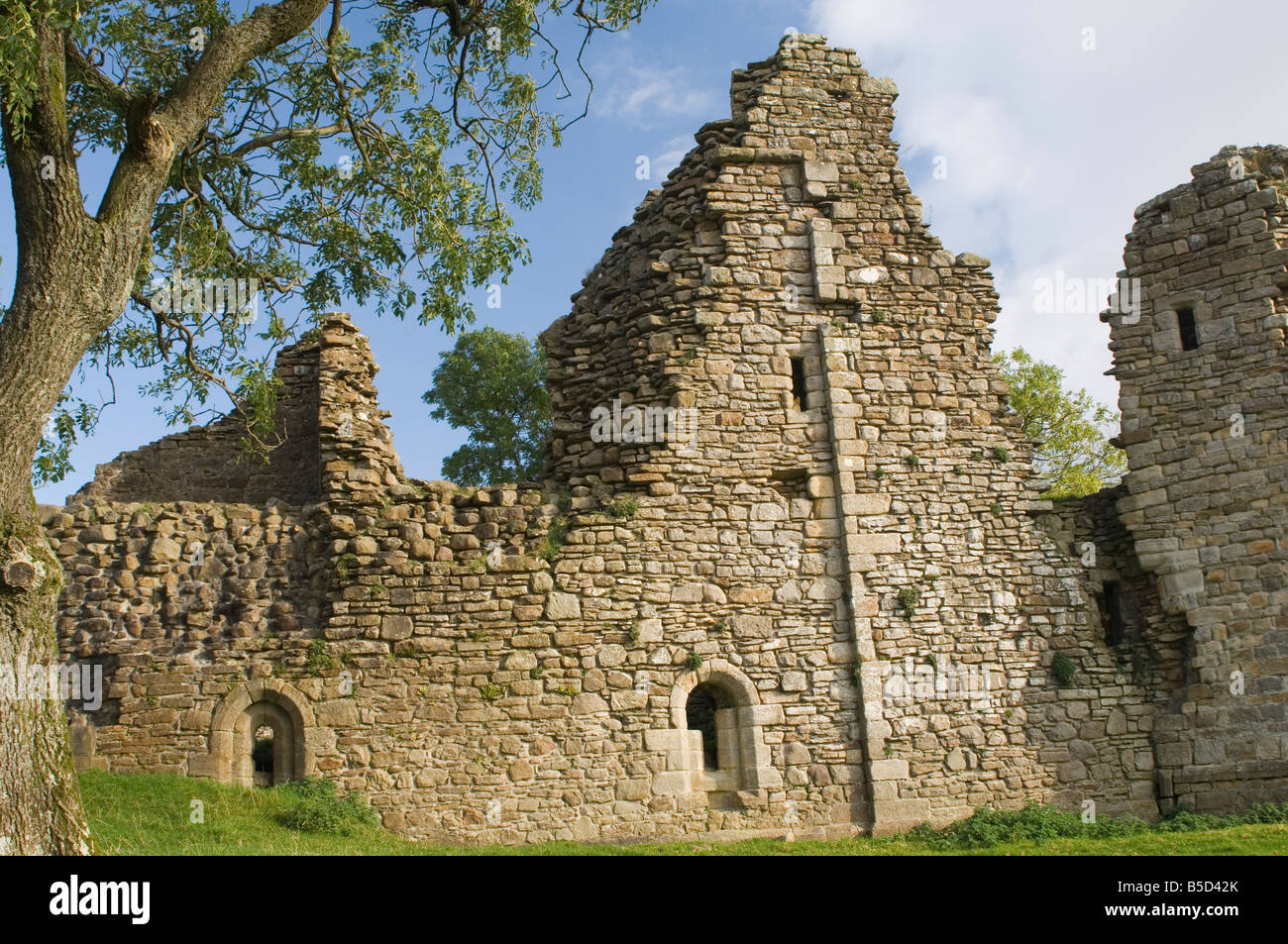 Pendragon Castle, built by Hugh de Moreville in 1173, later owned by ...