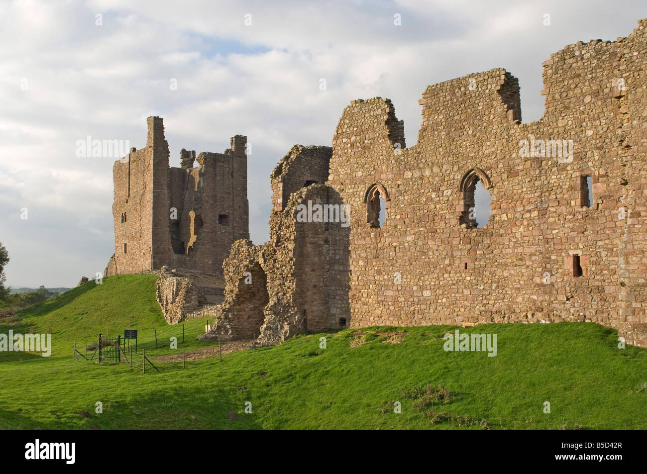 Brough Castle, believed to be the first stone built castle in England ...