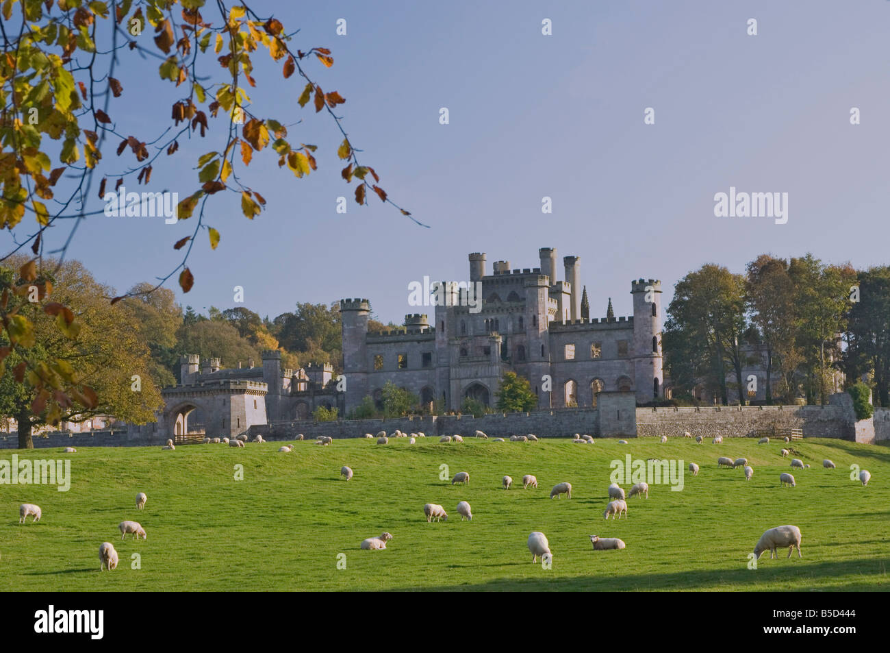 Lowther Castle, commisioned by the 5th Earl of Lonsdale, built on the ...