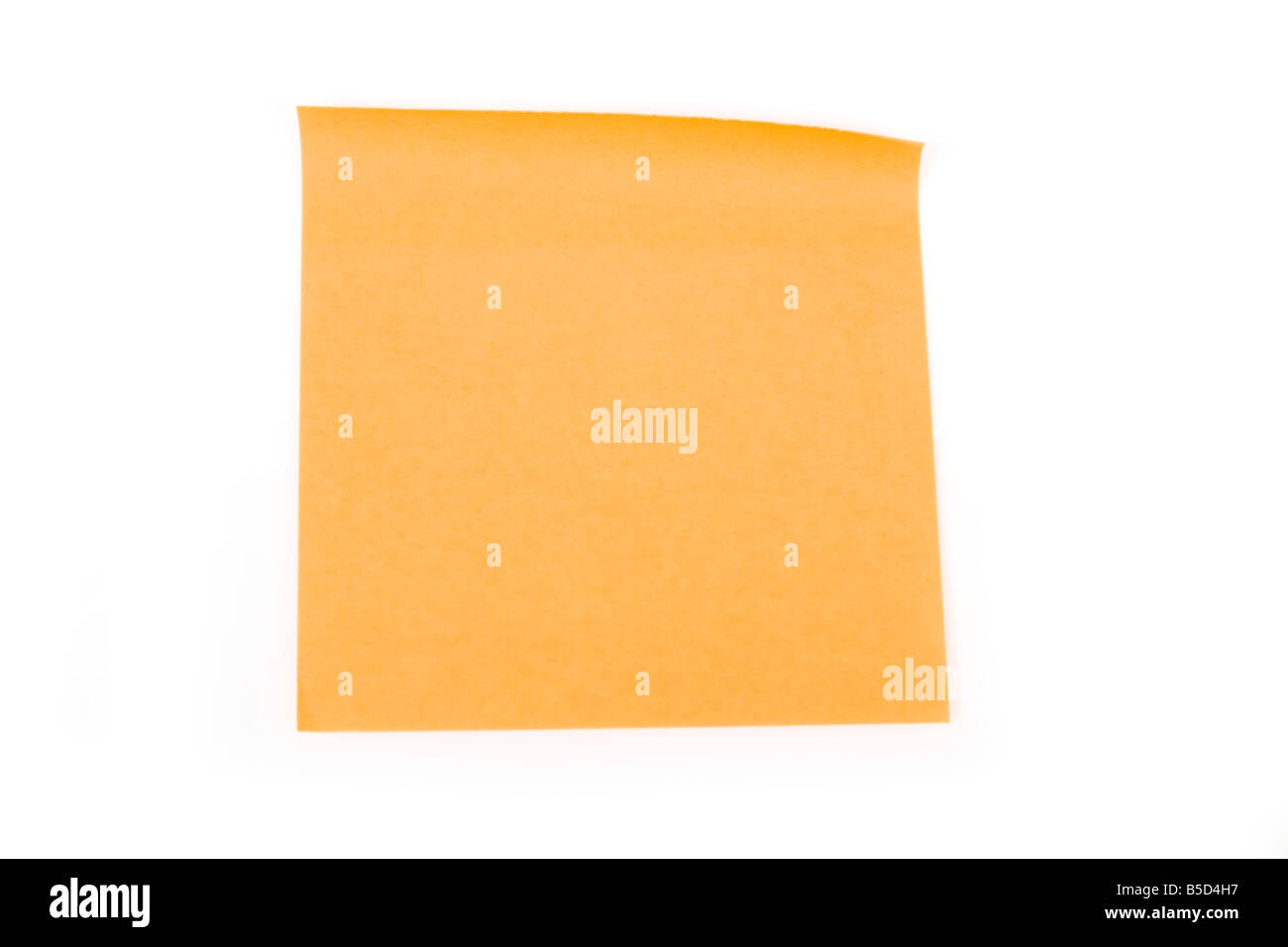Sticky paper note isolated on a white studio background Stock Photo - Alamy