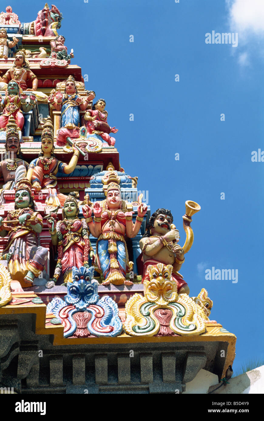 Hindu Temple Colombo Sri Lanka Asia Stock Photo - Alamy