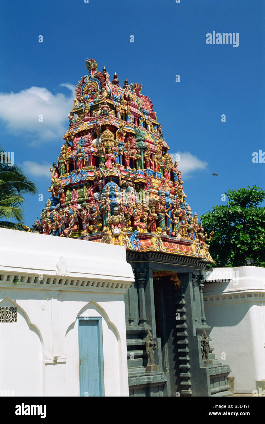Hindu Temple Colombo Sri Lanka Asia Stock Photo - Alamy