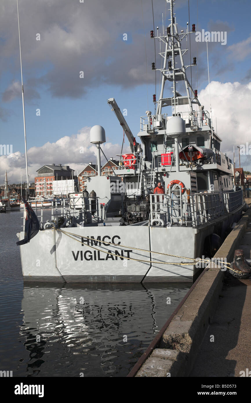 HMCC Vigilant Ipswich Suffolk England Stock Photo - Alamy