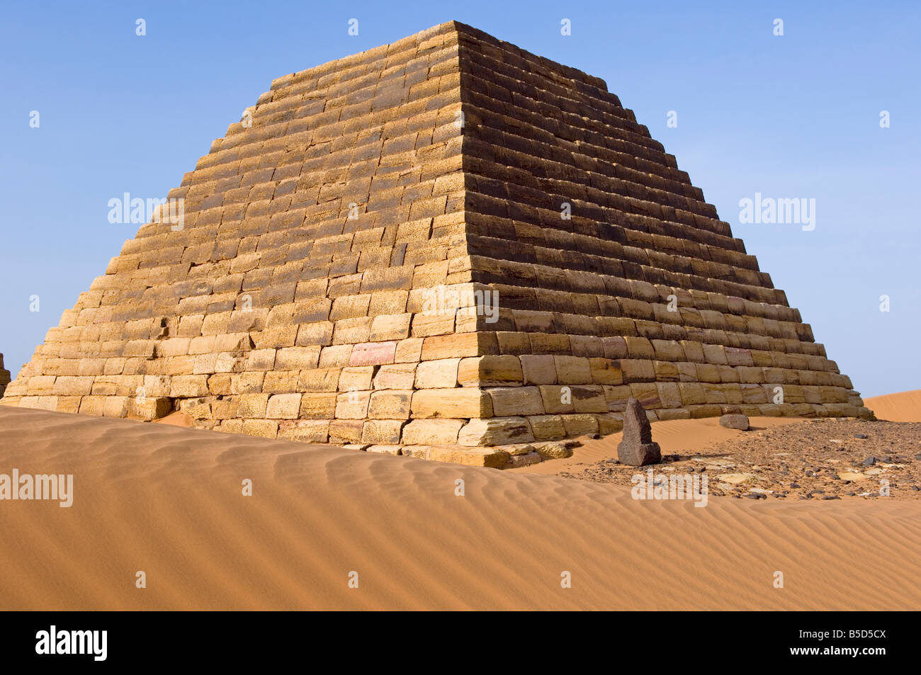 The nubian meroe pyramids hi-res stock photography and images - Alamy