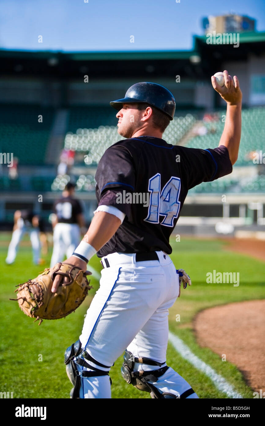 Professional baseball player Stock Photo - Alamy