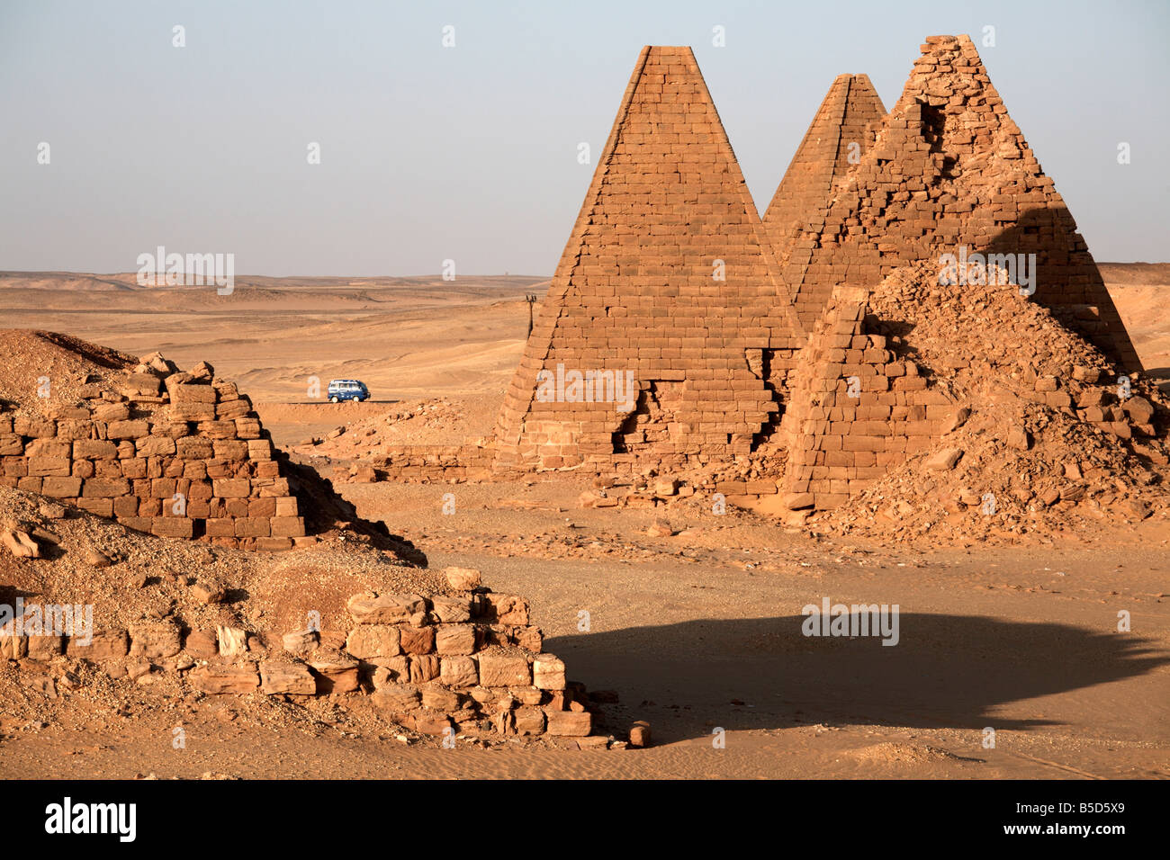 The pyramids at Jebel Barkal, used by Napatan Kings during the 3rd ...