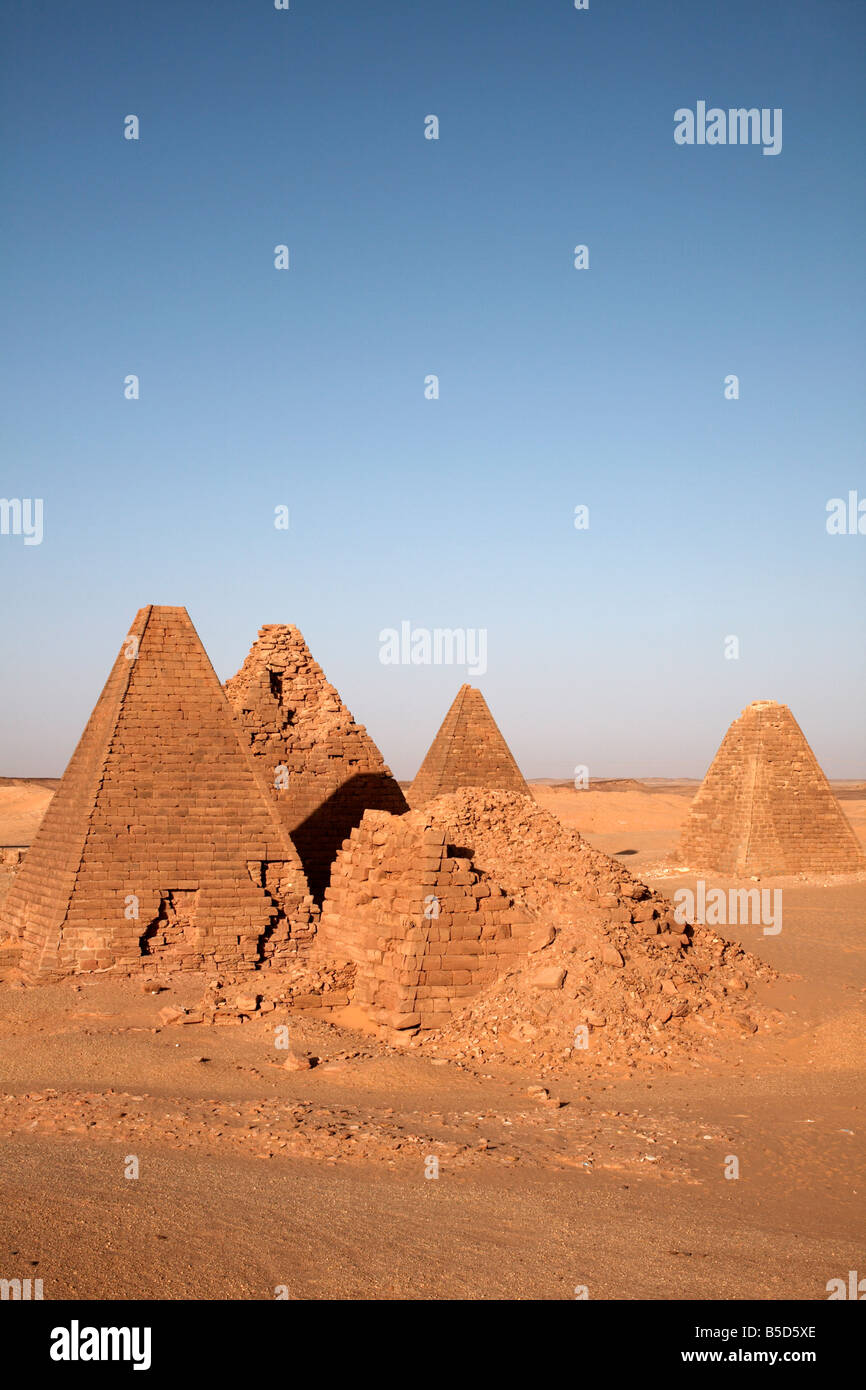 The pyramids at Jebel Barkal, used by Napatan Kings during the 3rd ...