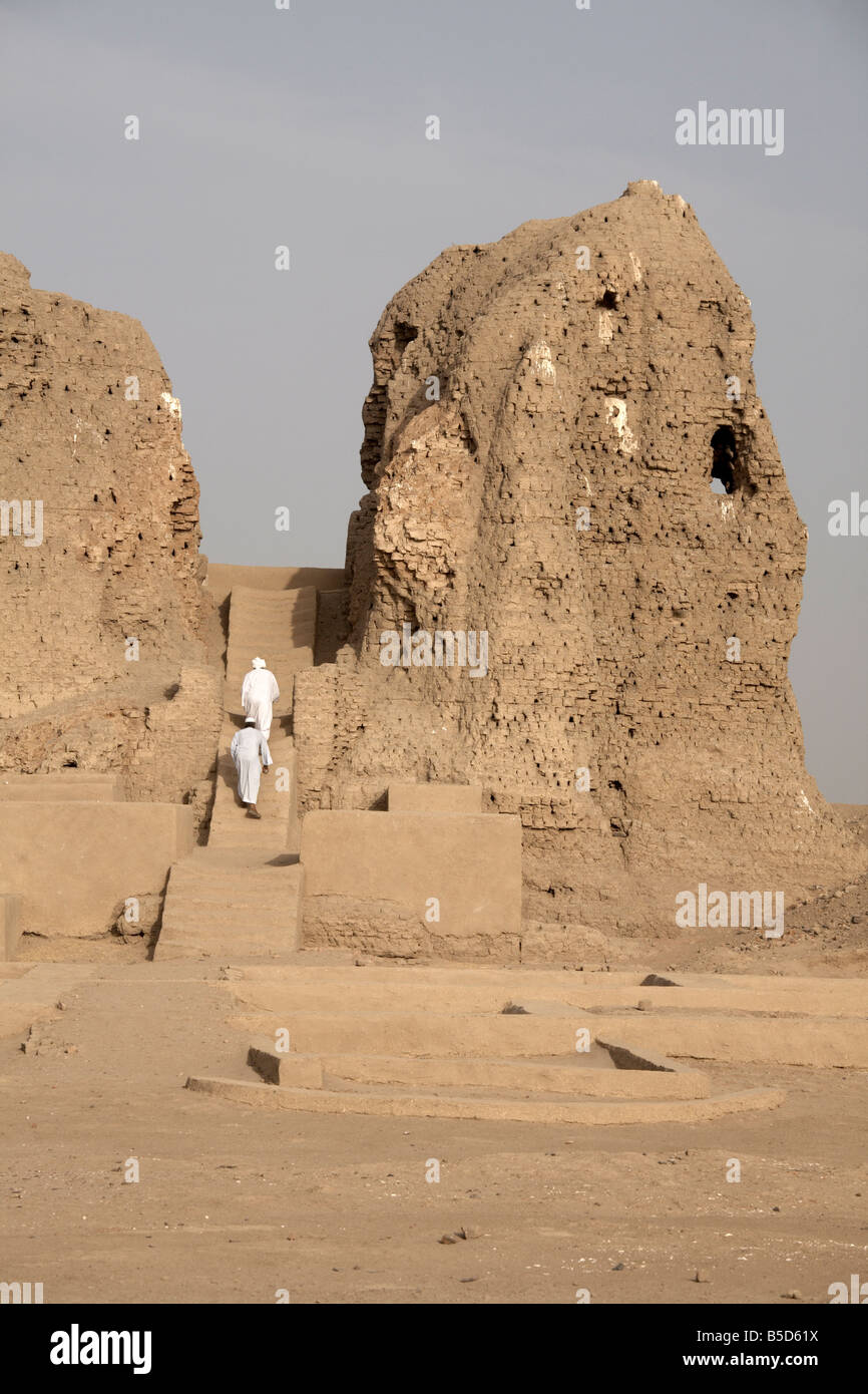The 3,500 year-old mud-brick Western Deffufa, the seat of the first ...