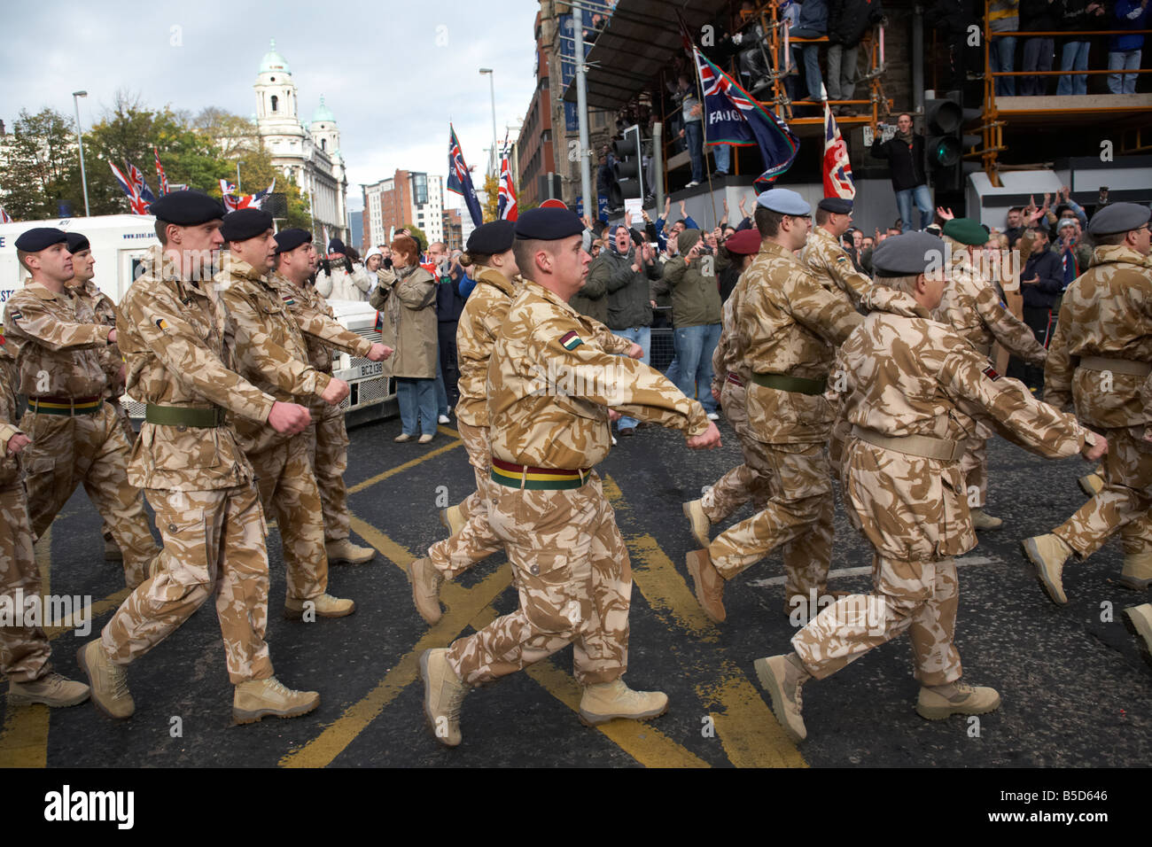British army royal irish regiment hi-res stock photography and images ...