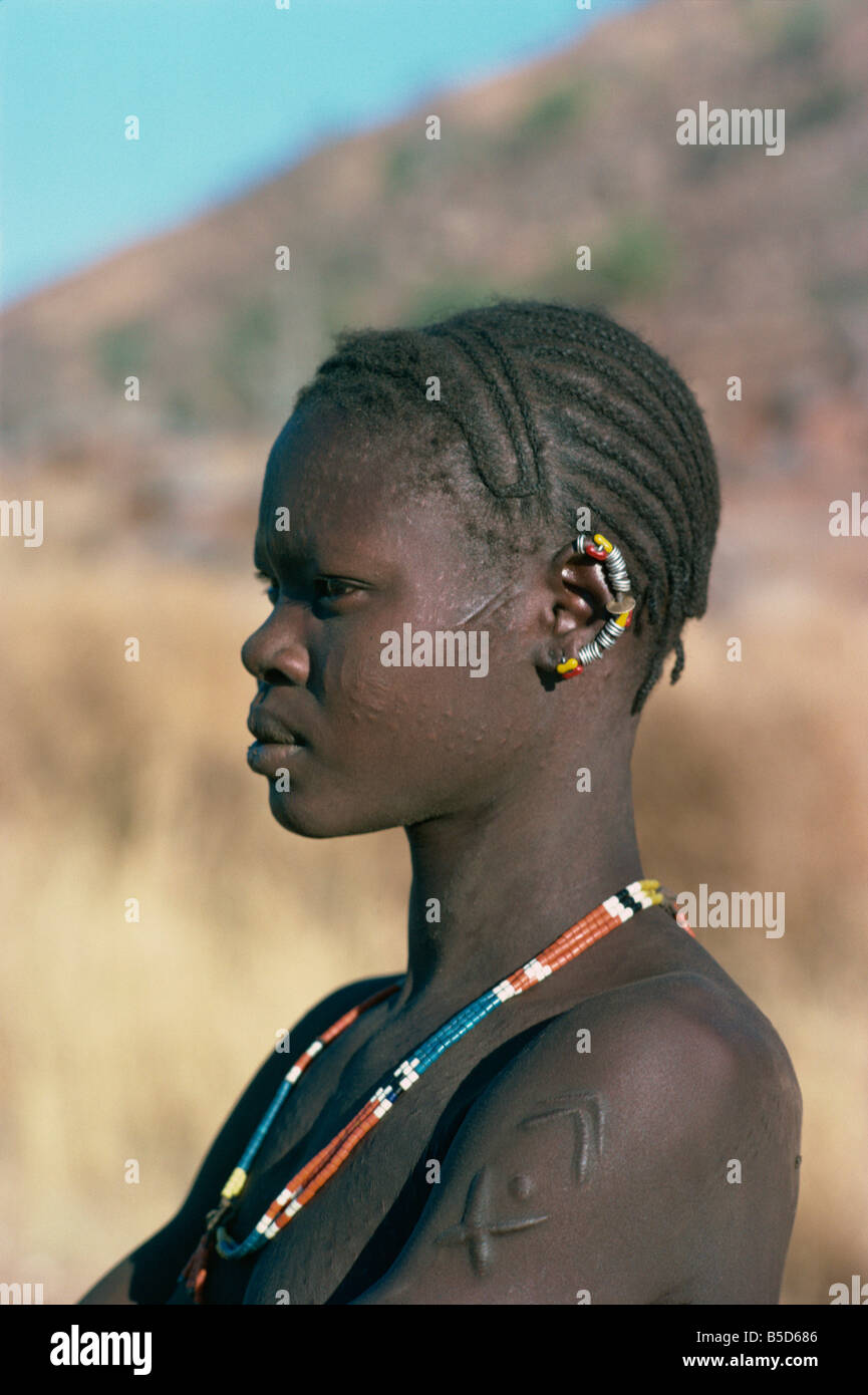 Sudan scarification hi-res stock photography and images - Alamy