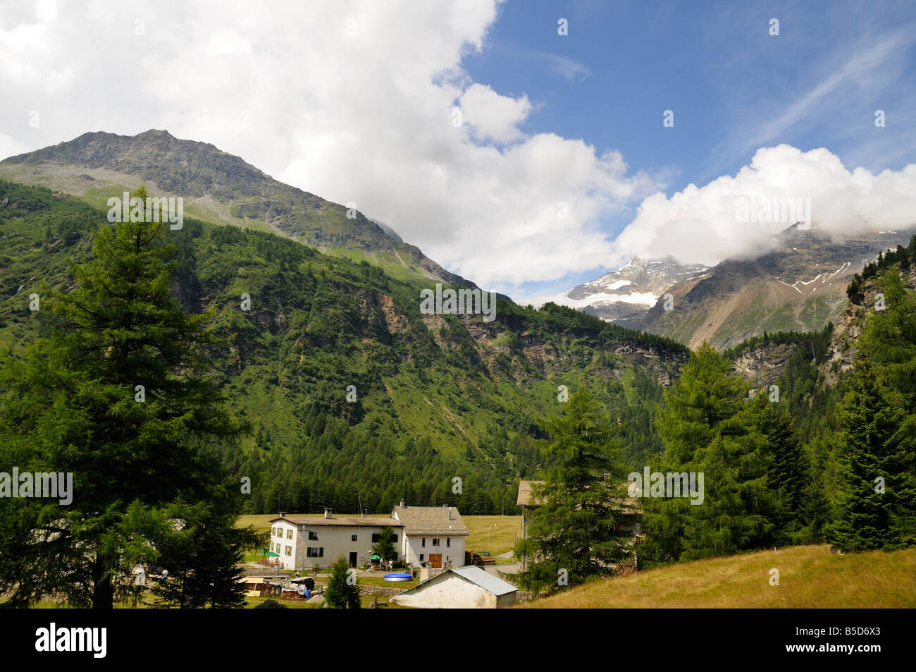 Bernina Alps near St Moritz in Switzerland Stock Photo - Alamy