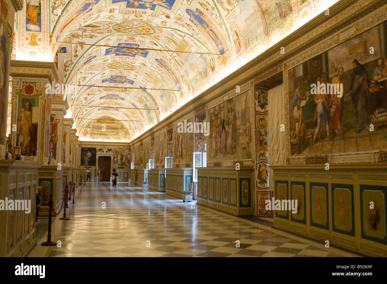Vatican museum rome interior hi-res stock photography and images - Alamy