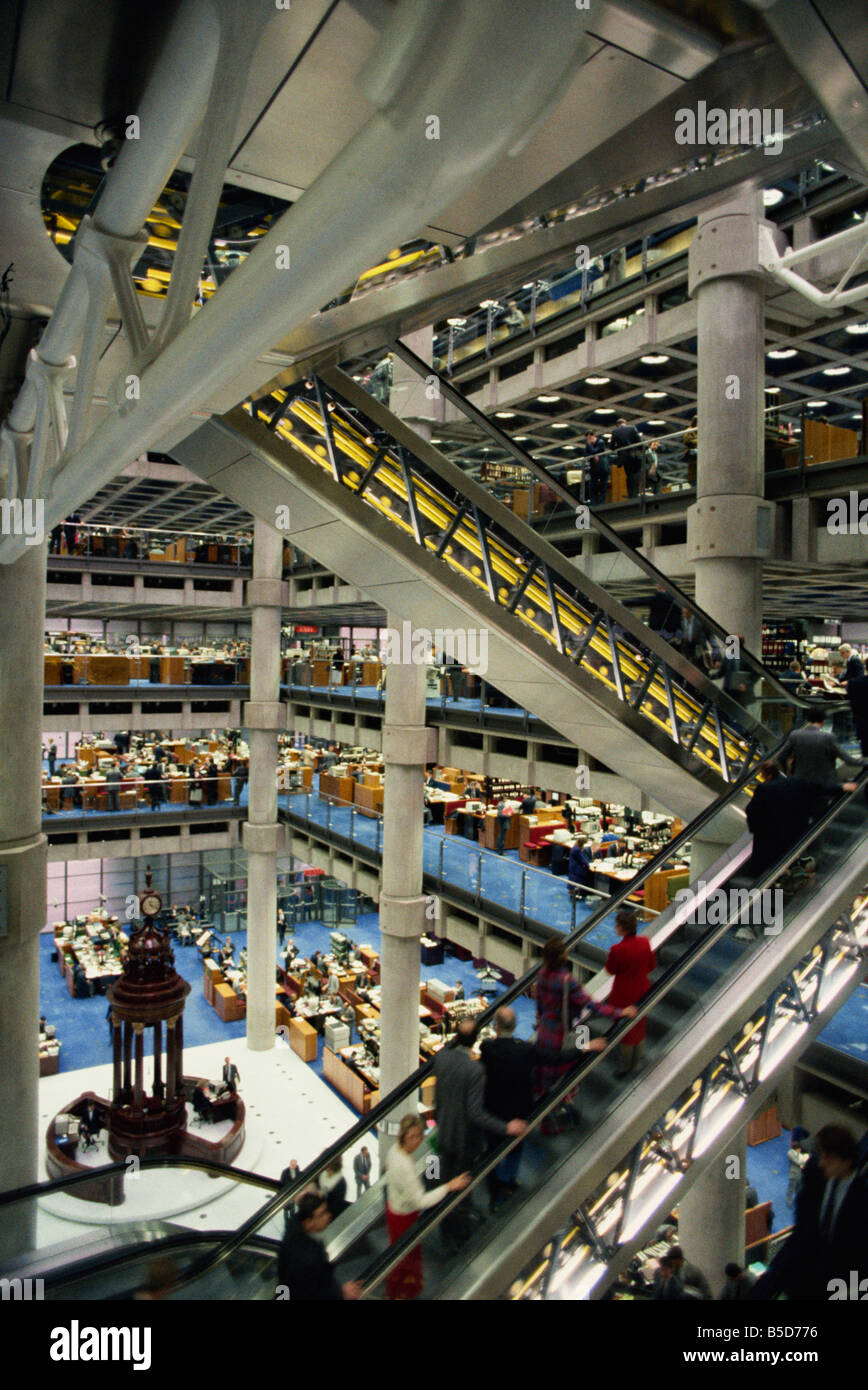 Lloyd's Building, designed by Richard Rogers, City of London, London ...