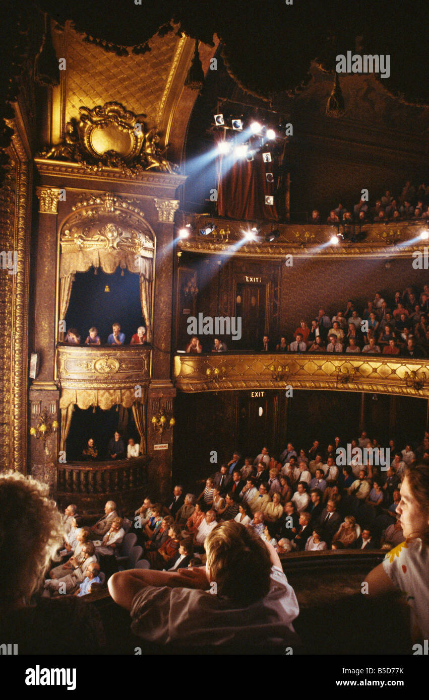 The audience at the Theatre Royal Haymarket London England UK Stock ...