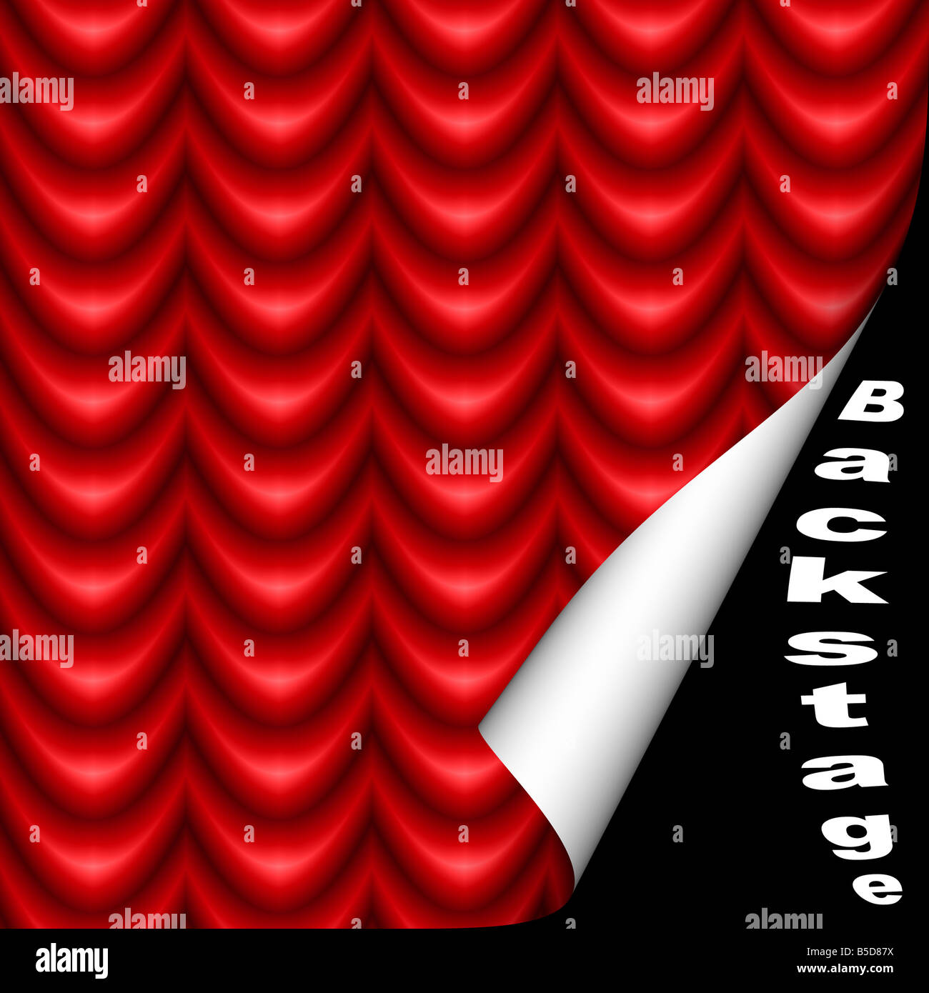 Stage behind the scenes hi-res stock photography and images - Alamy