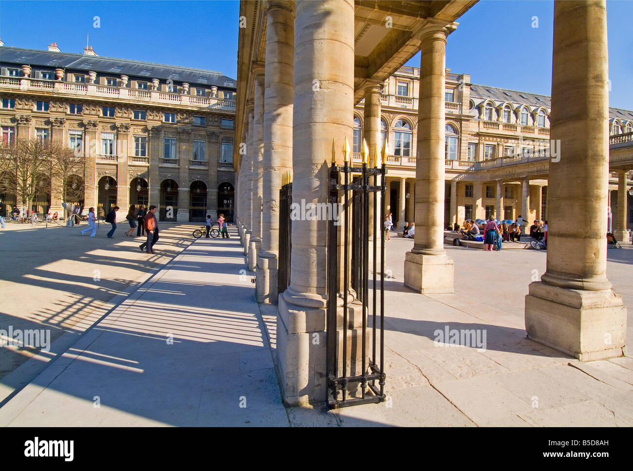 Royal Palace Arcade, Paris, France Stock Photo - Alamy