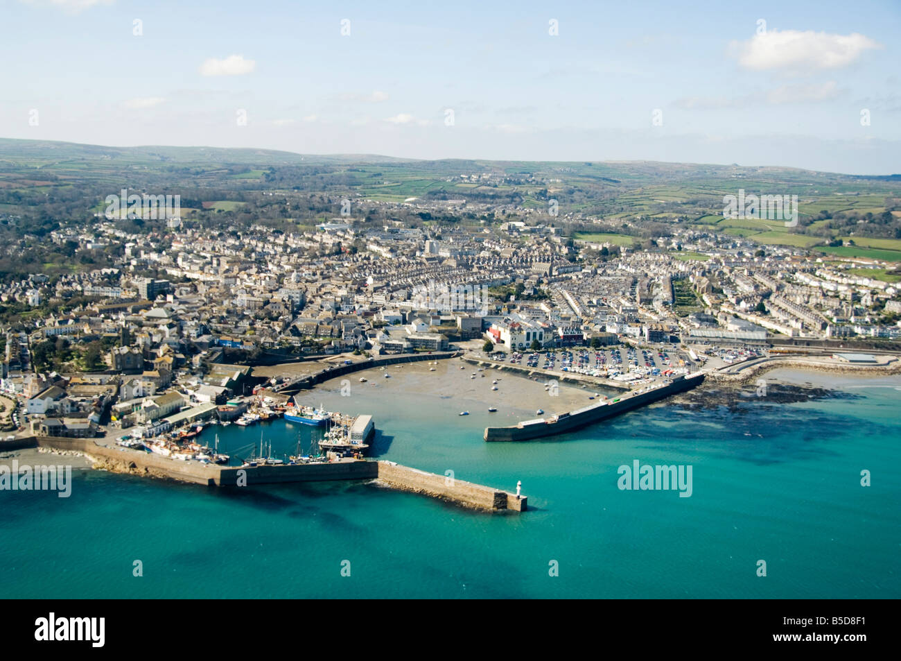 Penzance aerial hi-res stock photography and images - Alamy