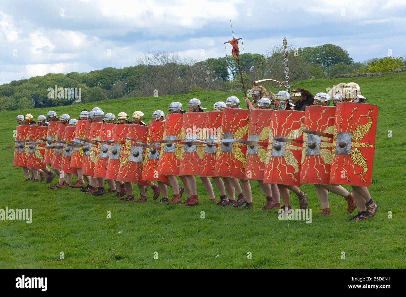 Roman soldiers hi-res stock photography and images - Alamy