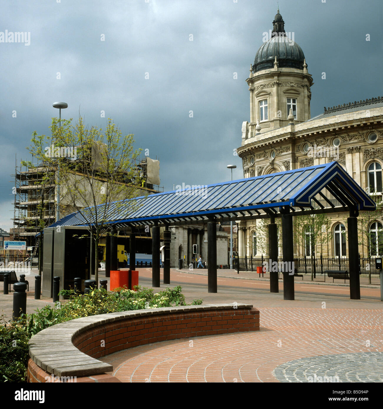 UK England Yorkshire Humberside Hull Town Centre new phone boxes near ...
