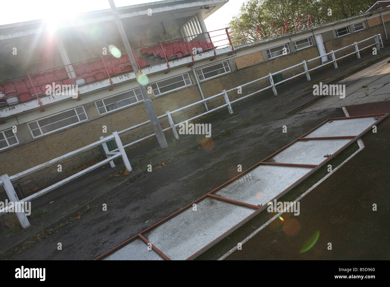 Queen Elizabeth II Stadium, Donkey Lane, Enfield Stock Photo - Alamy