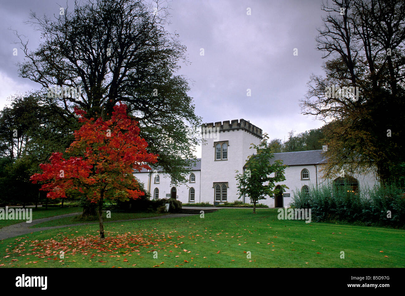 Gardens of Armadale Castle, seat of the MacDonalds of Skye from the19th ...
