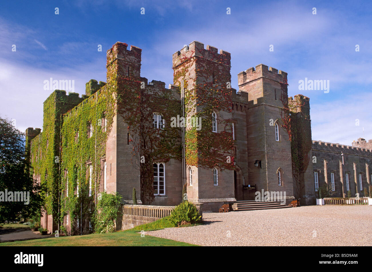Scone Palace, traditional place of coronation for Scottish kings, Scone ...