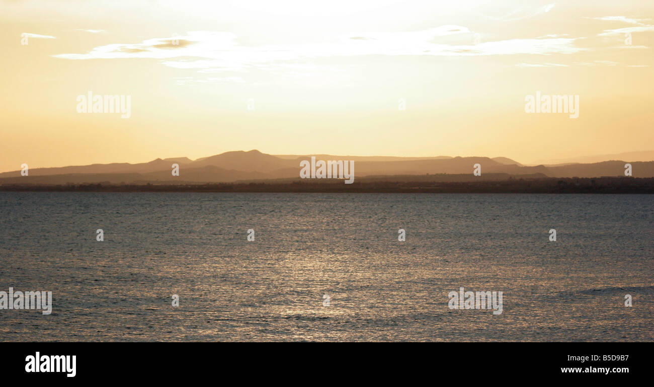 Sunset in Cyprus Stock Photo - Alamy