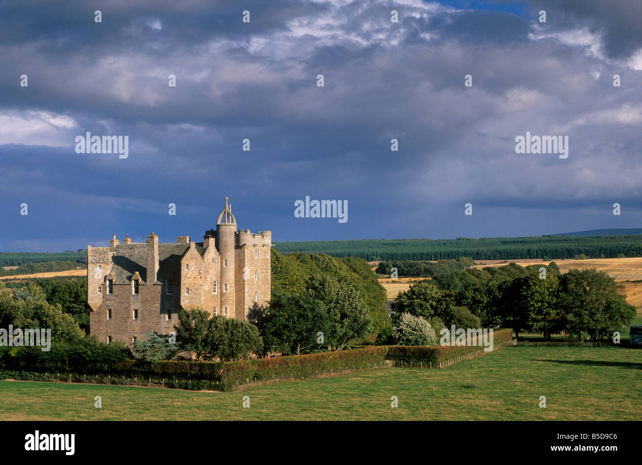 Stuart Castle near Inverness, Highland region, Scotland, Europe Stock ...