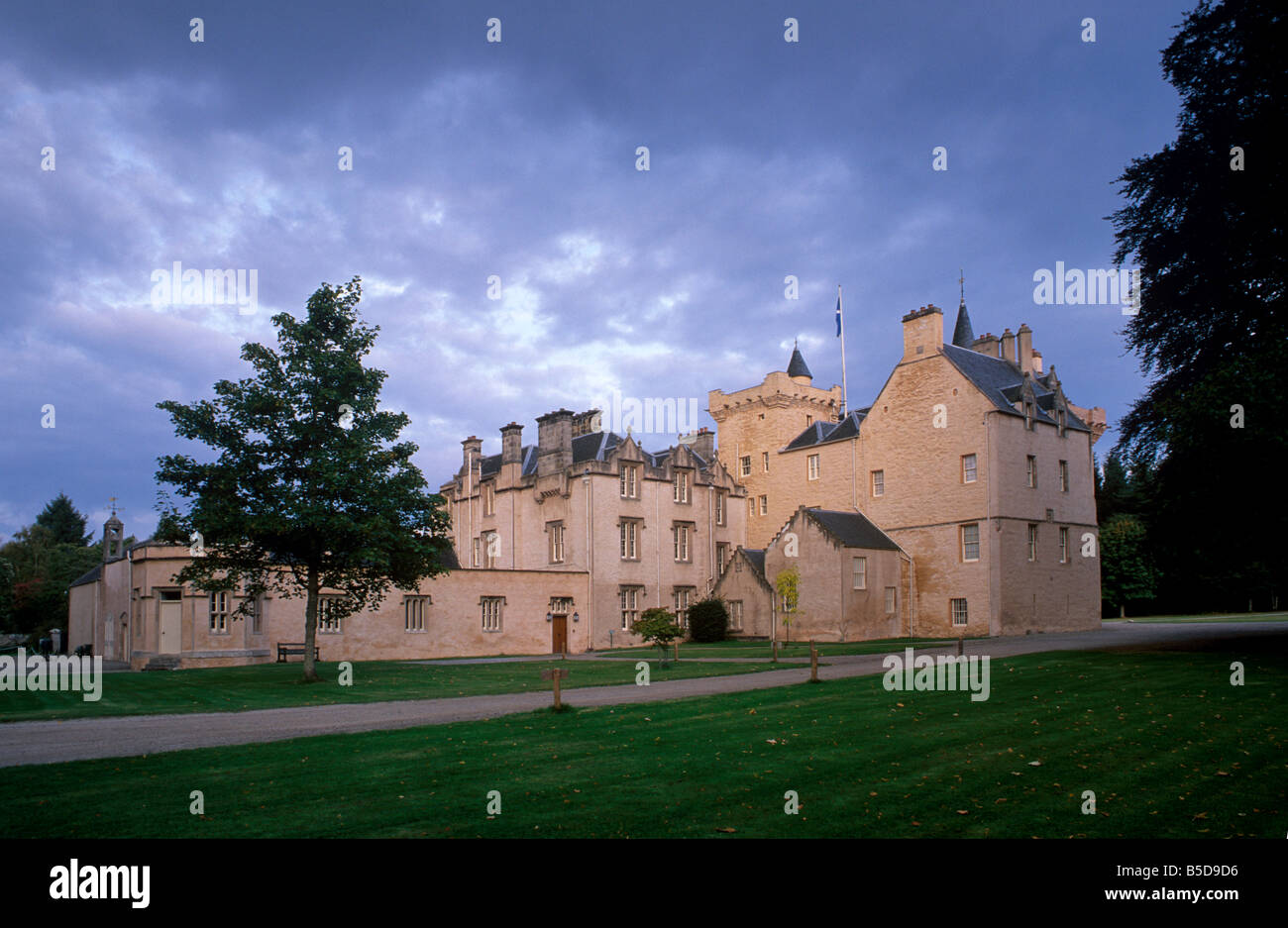 Brodie Castle, fine 16th-century Z-plan tower house with 17th and 19th ...