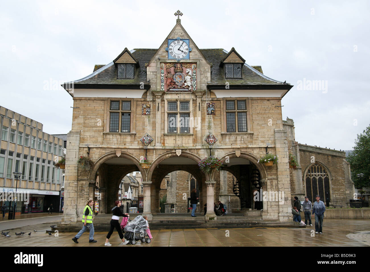 Guildhall in Cathedral Square Peterborough Stock Photo - Alamy