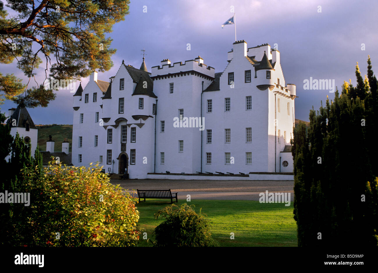 Blair Castle, Blair Atholl, Perthshire, Highland region, Scotland ...