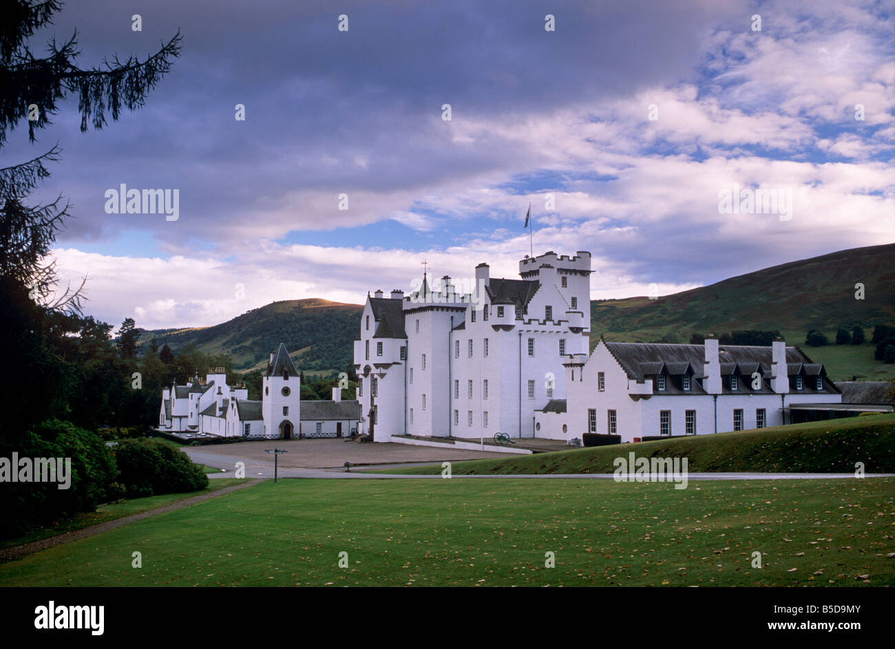 Blair Castle, Blair Atholl, Perthshire, Highland region, Scotland ...