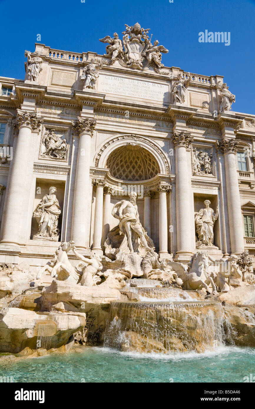 Trevi Fountain, Piazza di Trevi, Rome, Italy Stock Photo - Alamy