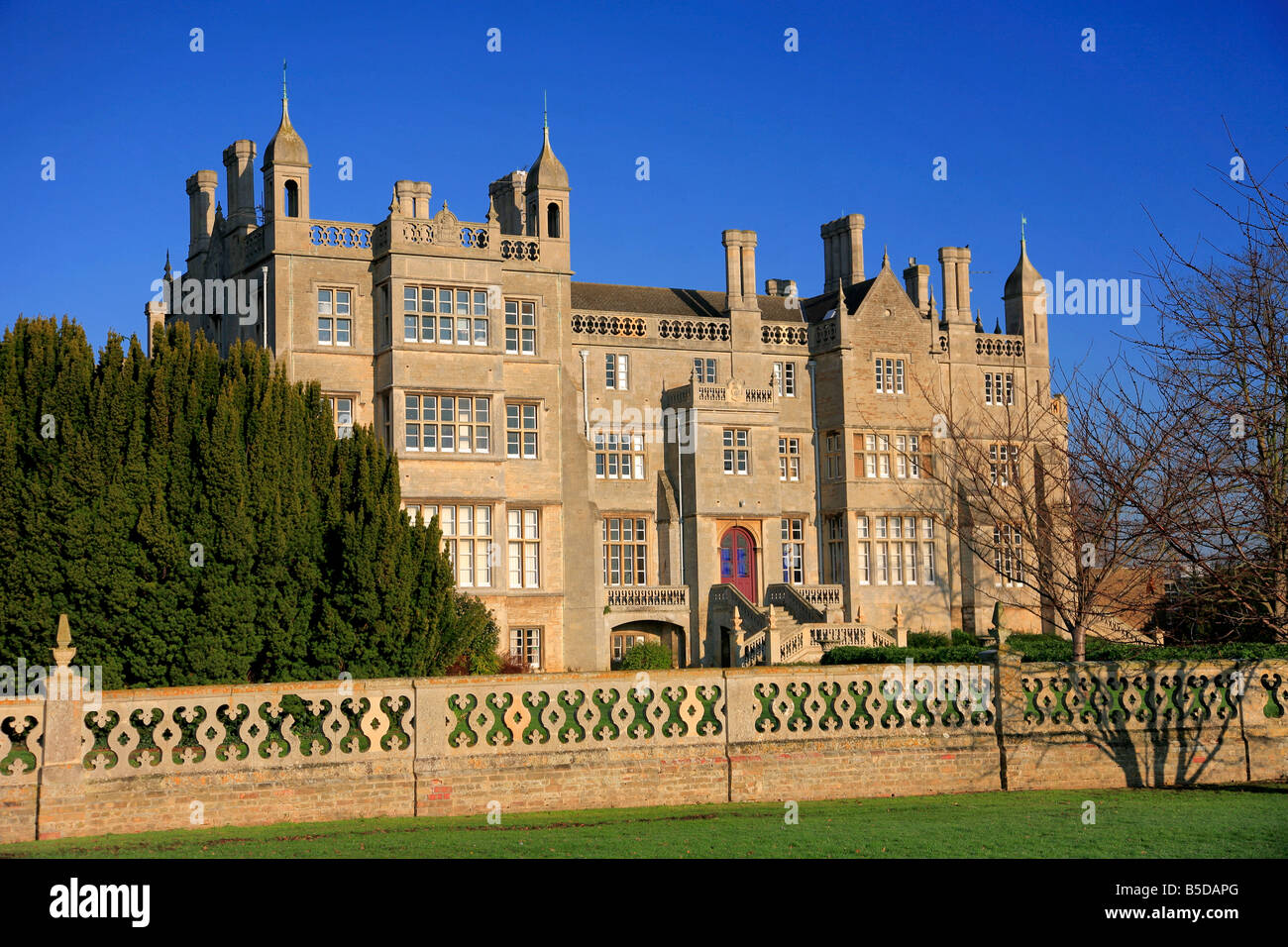 Ramsey Abbey Ramsey Town Cambridgeshire England UK Stock Photo - Alamy