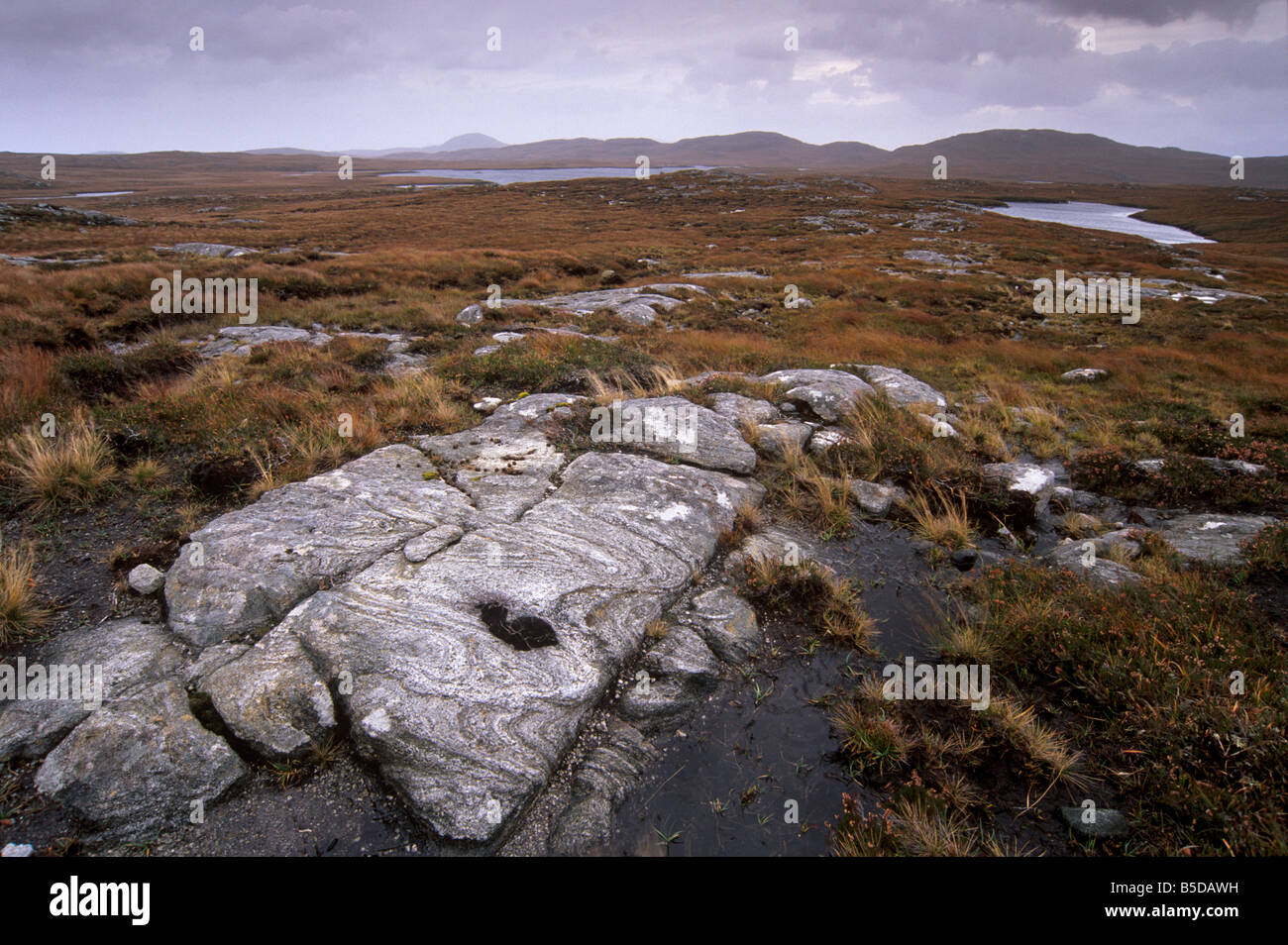 Lewisian gneiss, one of the oldest rocks on earth formed 2 billion ...