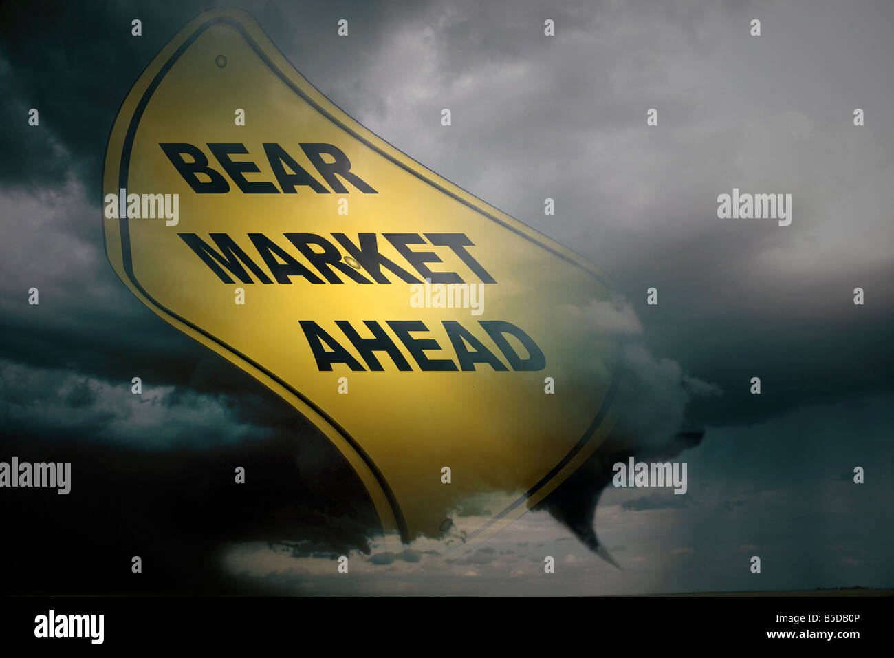 Conceptual future warning sign hi-res stock photography and images - Alamy