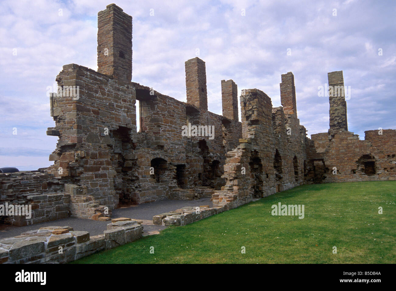 Earl's Palace ruins, Mainland, Orkney Islands, Scotland, Europe Stock ...