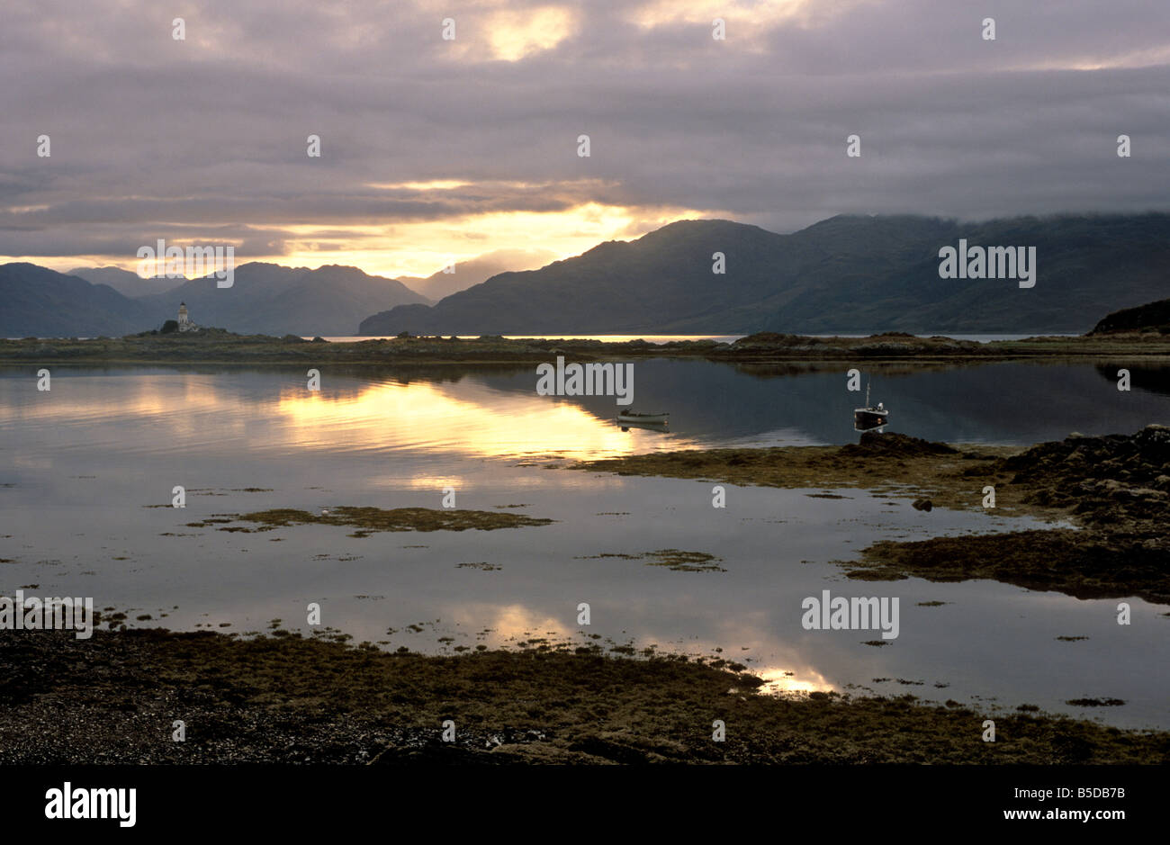 Isleornsay lighthouse hi-res stock photography and images - Alamy