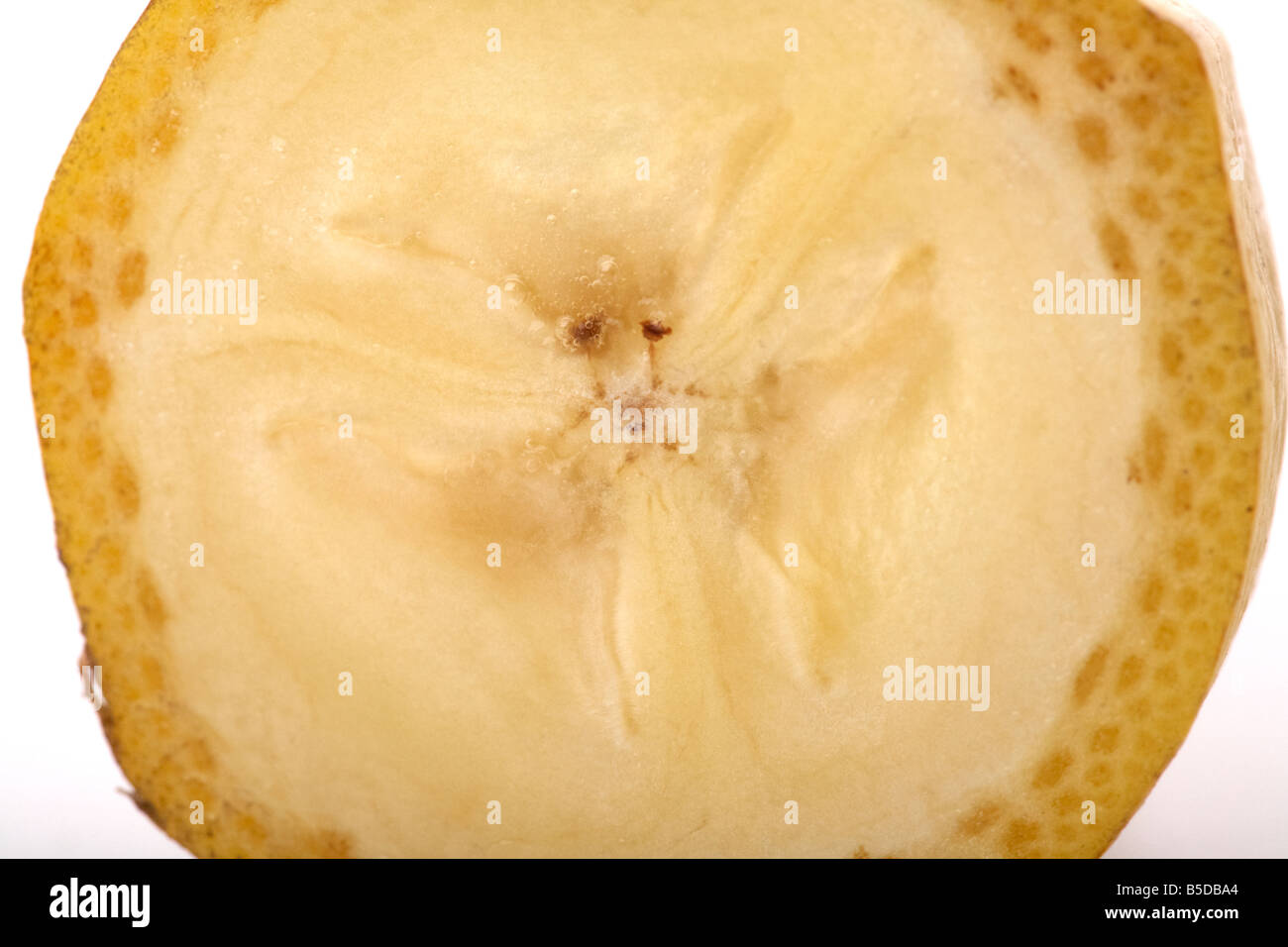 cross section slice of banana cavendish variety Stock Photo - Alamy