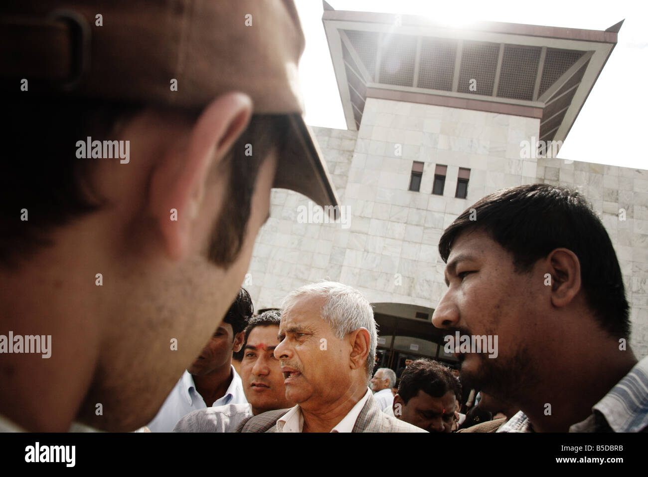 Nepals first president ram baran hi-res stock photography and images ...