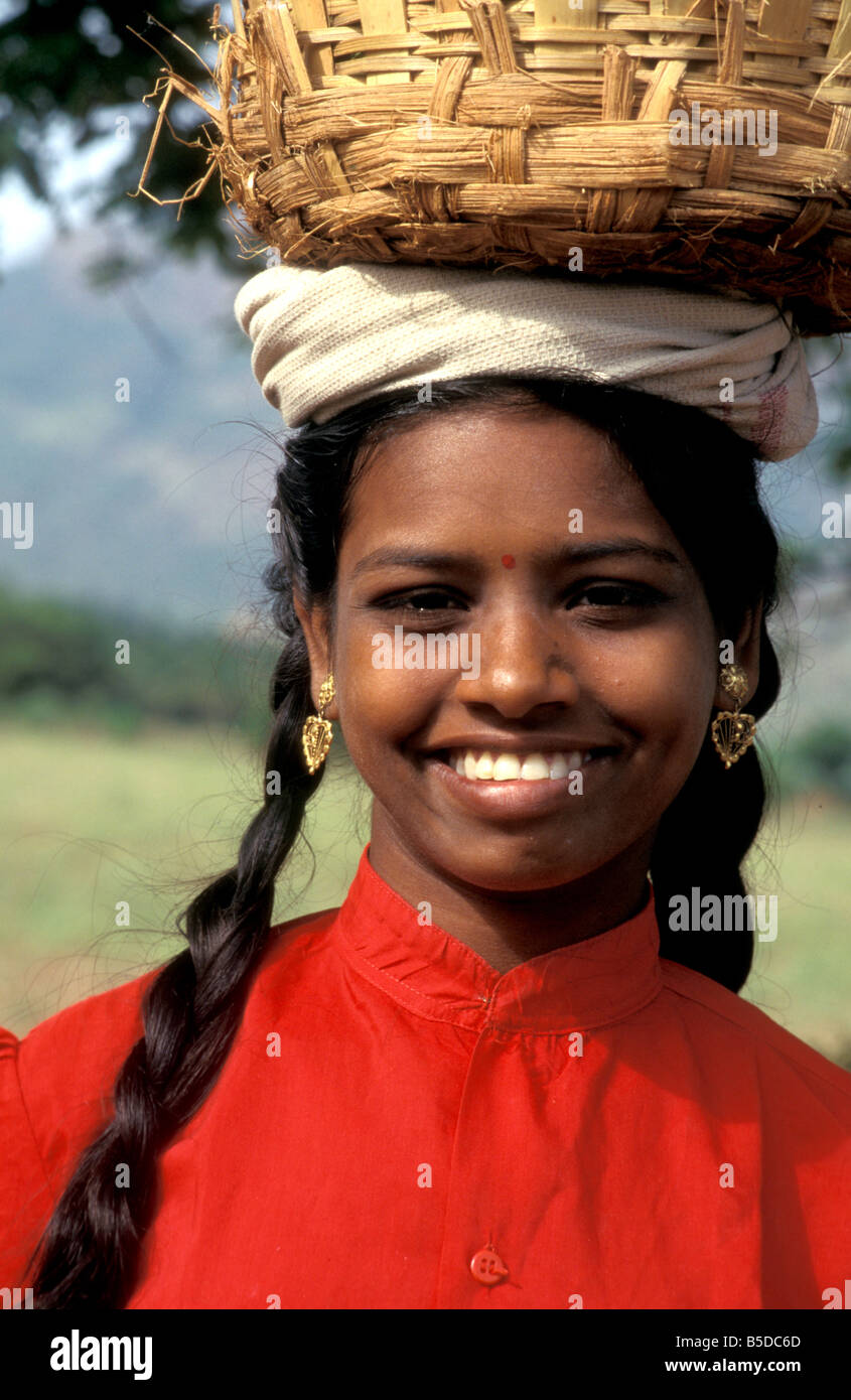 rural scene tamil nadu southern india Stock Photo - Alamy