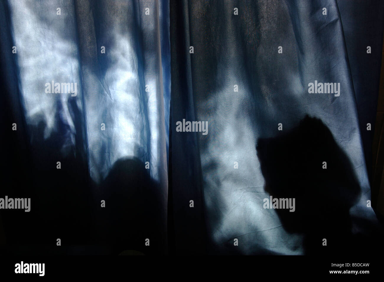 Shadow curtains hi-res stock photography and images - Alamy