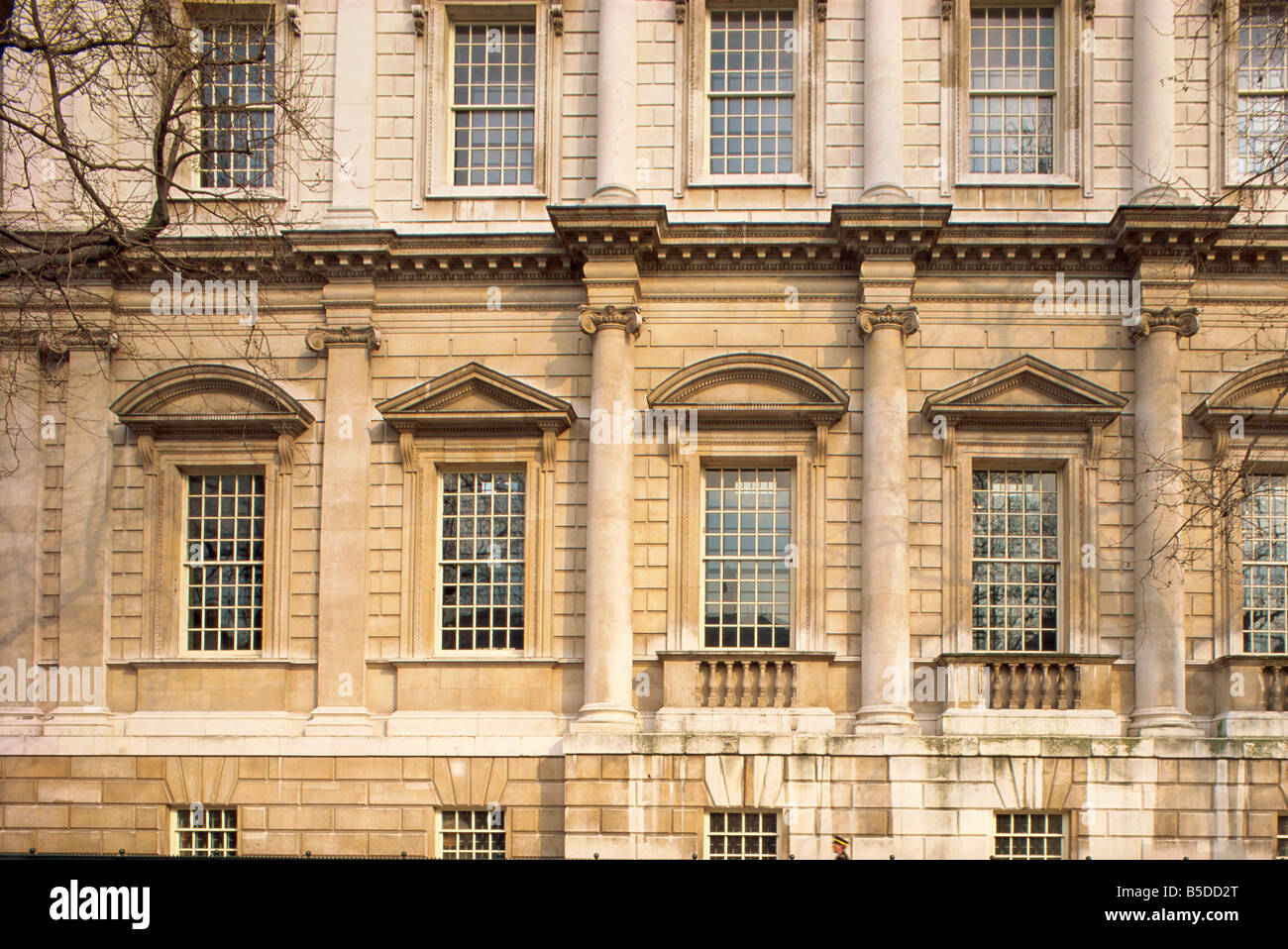 Detail of the Banqueting House Whitehall London England United Kingdom ...
