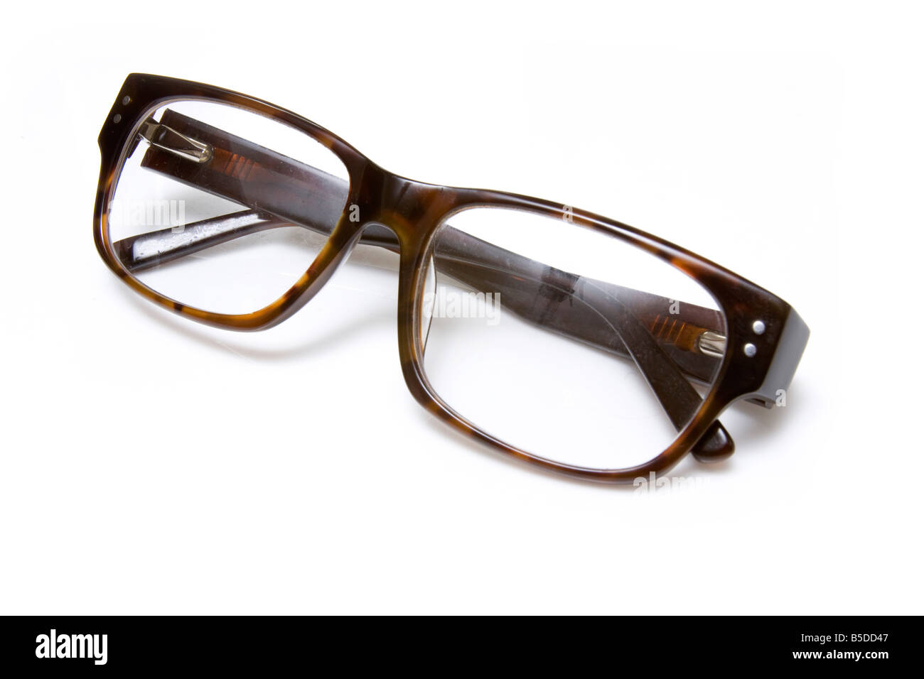 glasses isolated on a white studio background Stock Photo - Alamy